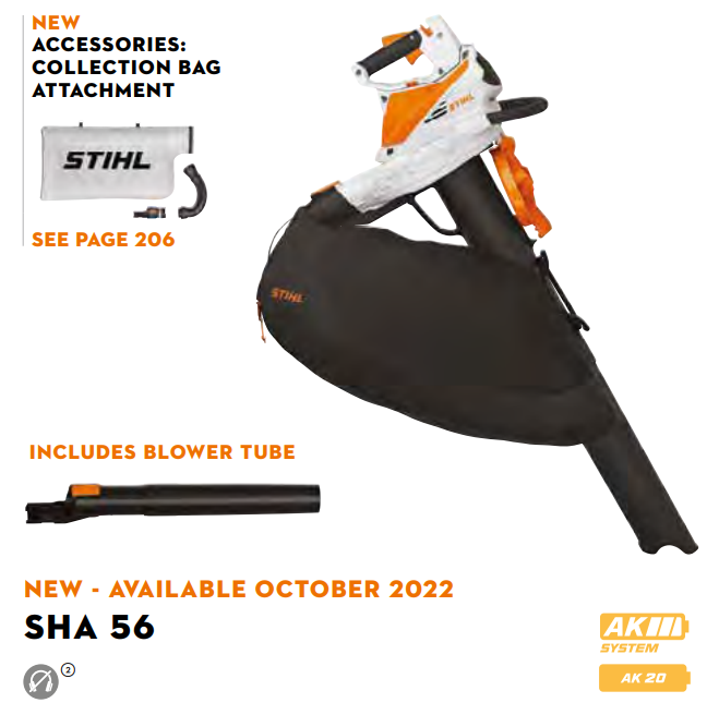 SHA 56 Cordless Vaccum Shredder (battery & charger excluded) – Blueskin ...